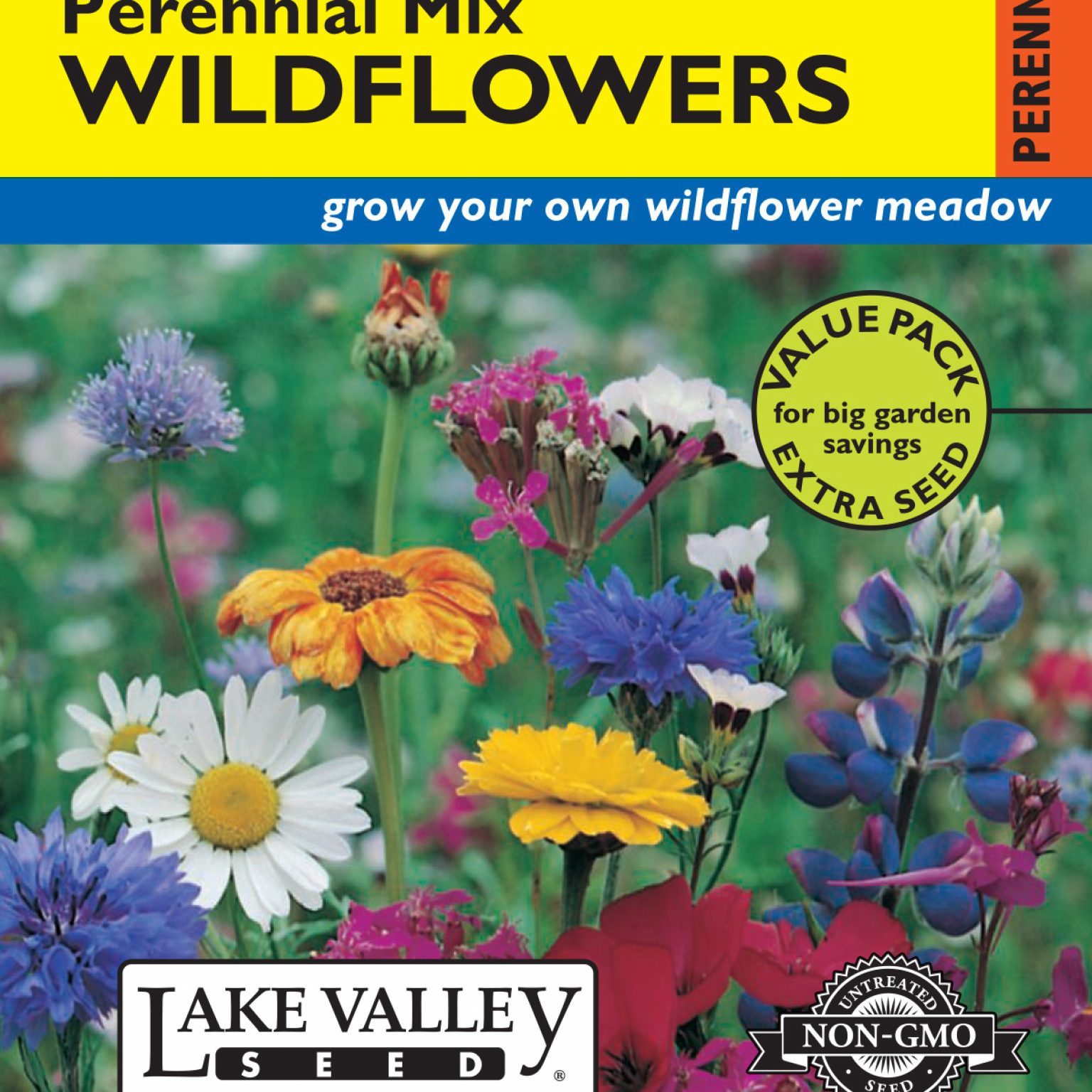 Wildflowers Pollinator Honey Bee Mix - Item #4009 - Lake Valley Seed