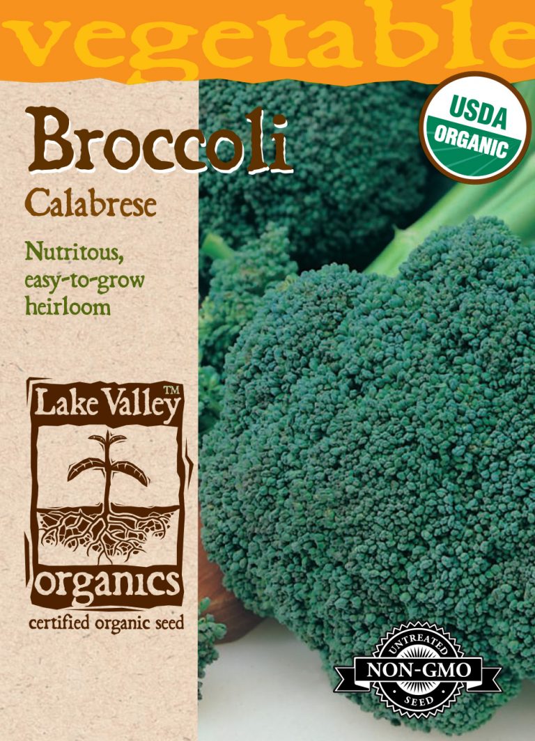 Broccoli Calabrese - Item #1671 - Lake Valley Seed