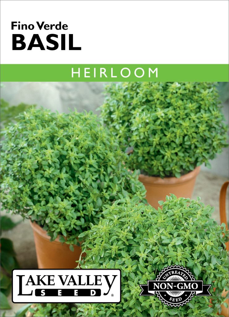 Basil Fino Verde - Item #18 - Lake Valley Seed