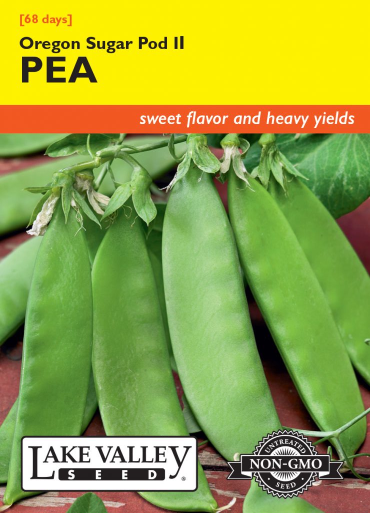 Pea Oregon Sugar Pod II (Bush) - Item #225 - Lake Valley Seed
