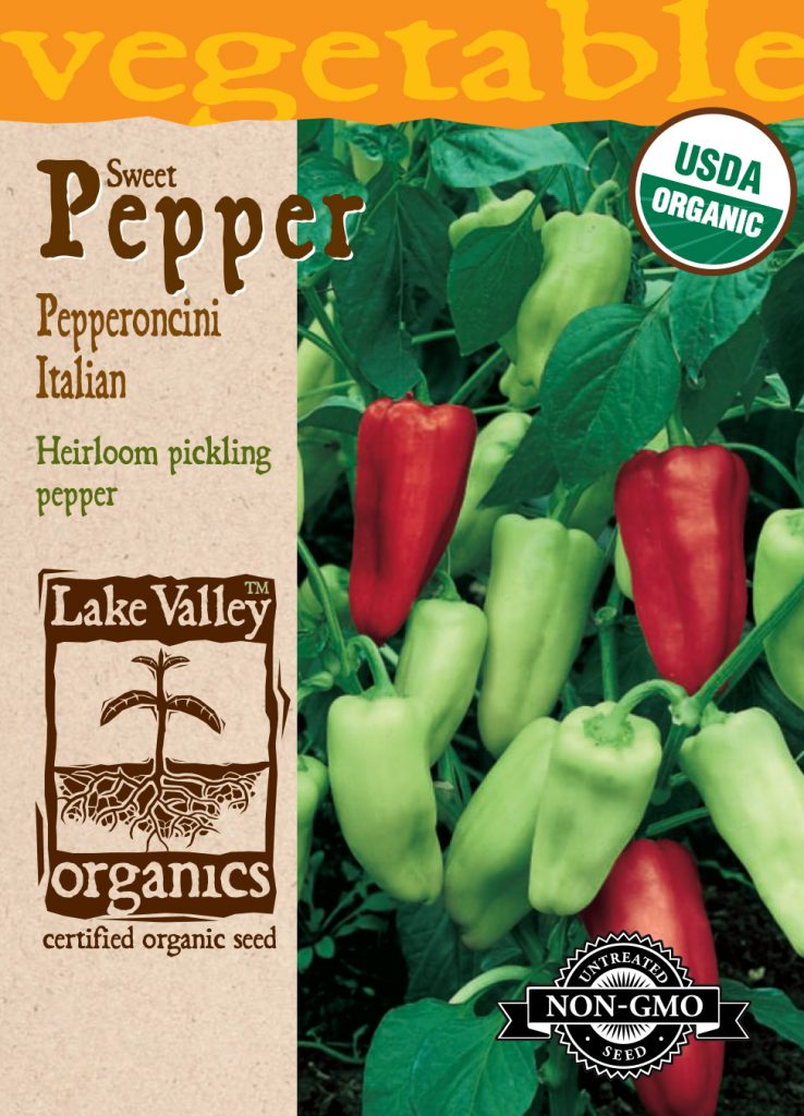 Pepper Sweet Pepperoncini Italian - Item #3982 - Lake Valley Seed