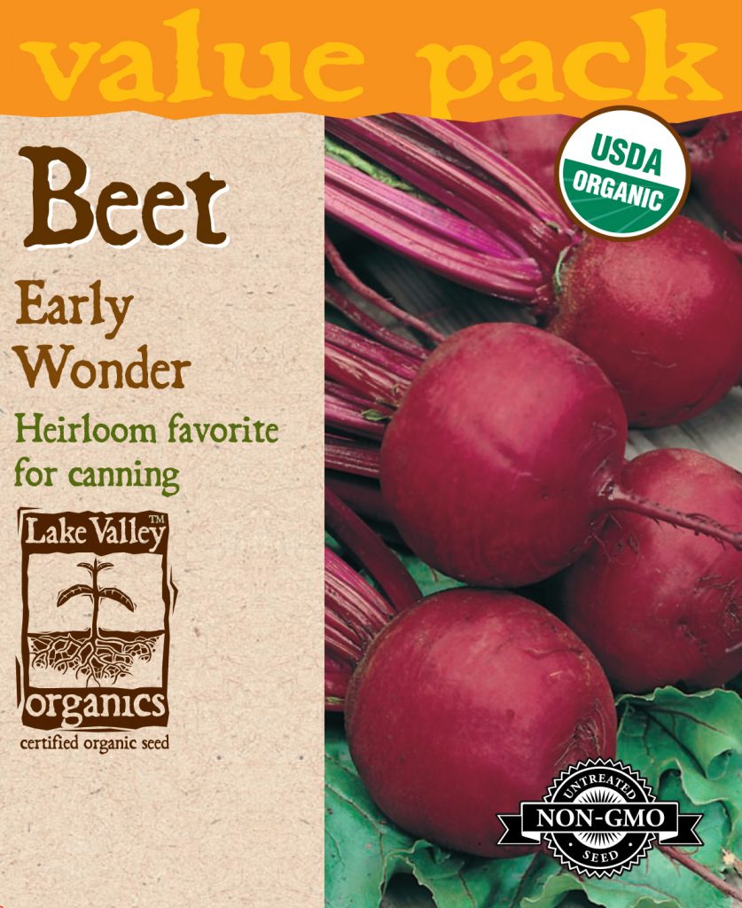 Beet Early Wonder - Item #4448 - Lake Valley Seed