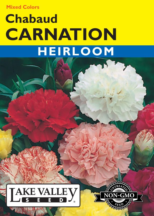 Carnation Chabaud Mixed Colors - Item #69 - Lake Valley Seed