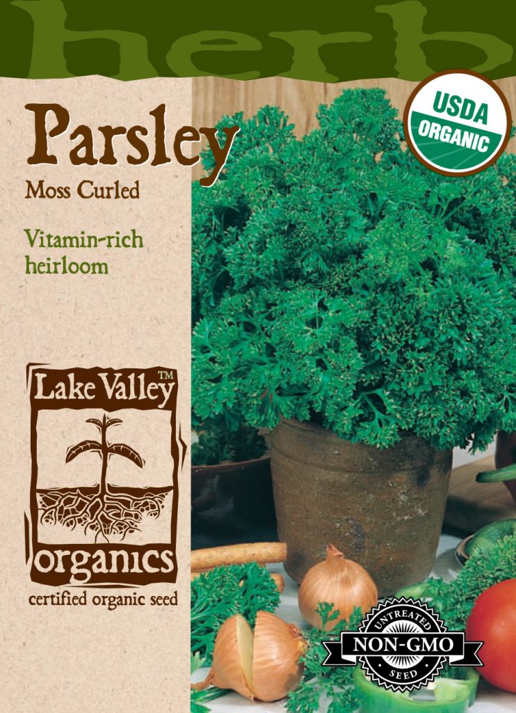 Parsley Moss Curled - Item #858 - Lake Valley Seed