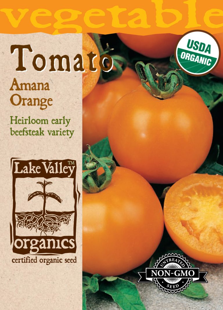 Tomato (Pole) Amana Orange - Item #877 - Lake Valley Seed