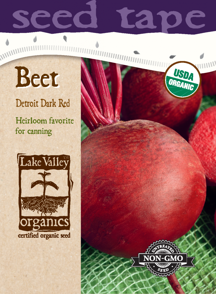 Beet Detroit Dark Red - Item #4725 - Lake Valley Seed